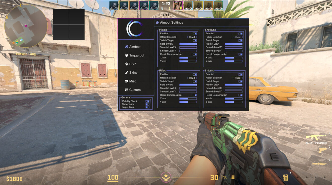 Cheats and Hacks for Multiplayer Games | iCheat.io